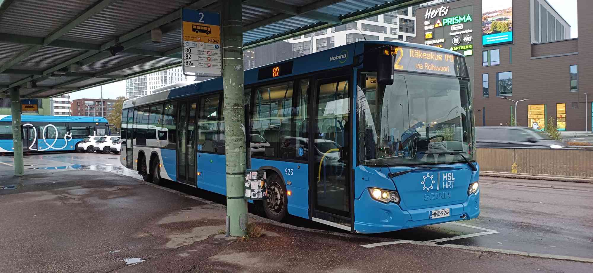 Nobina 923 | Joukkoliikennefoorumi