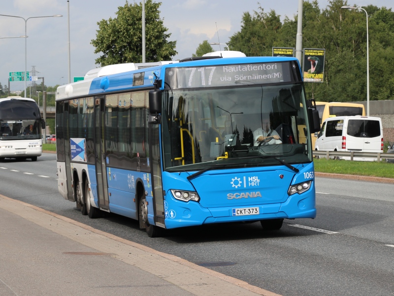 Nobina Finland 1063 | Joukkoliikennefoorumi