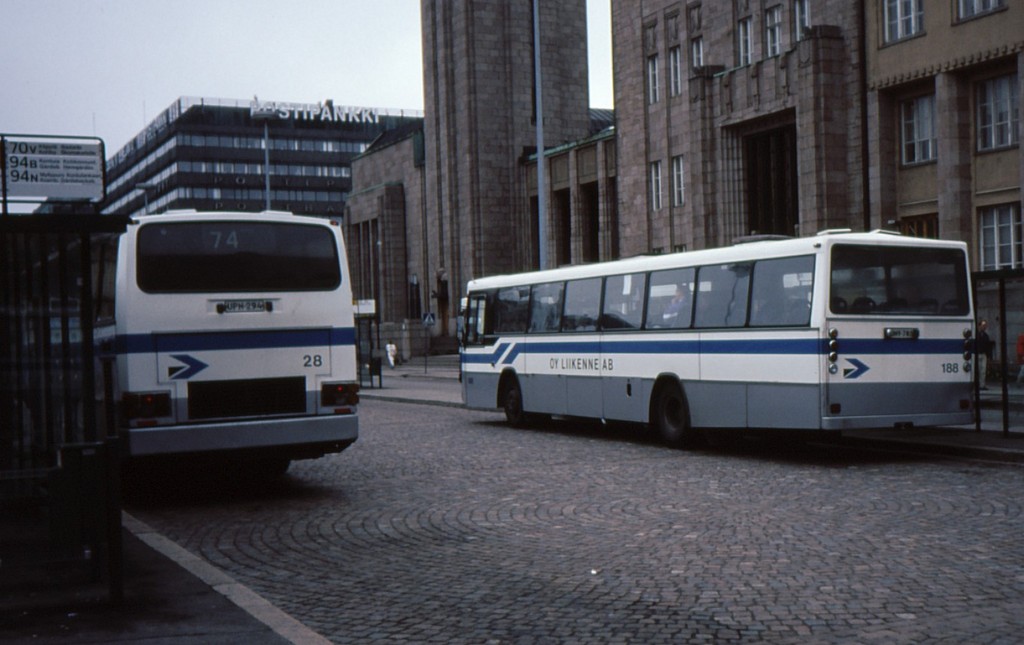 Oy Liikenne Ab 28 ja 188 | Joukkoliikennefoorumi