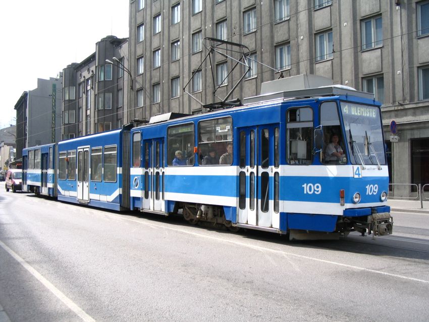 Tallinna Trammi- ja trollibussikoondise AS 109 | Joukkoliikennefoorumi