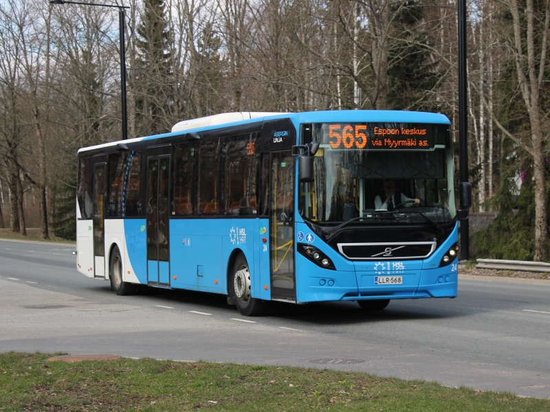 Åbergin Linja 24 | Joukkoliikennefoorumi